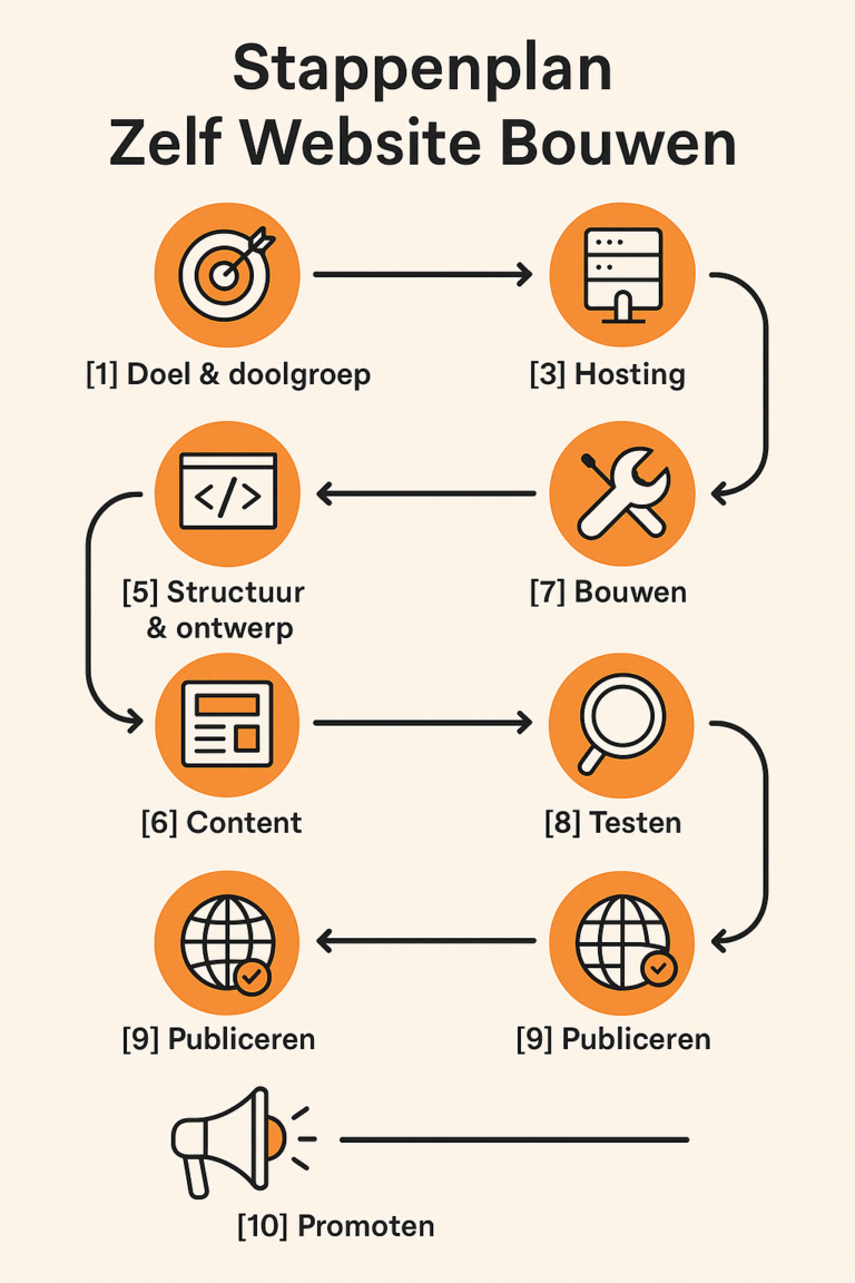 Zelf Website Bouwen in 10 stappen van idee tot eigen website - Website ...